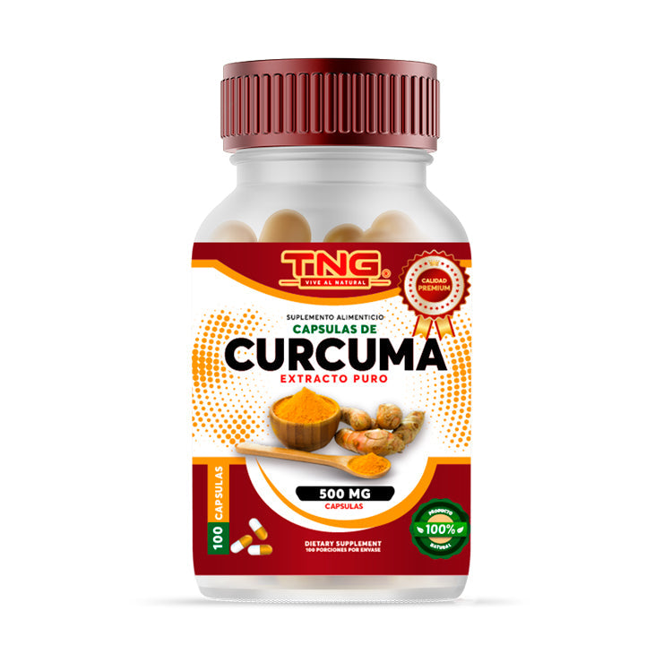 Capsulas Curcuma 500 Mg 100 C. – Naturista TNG