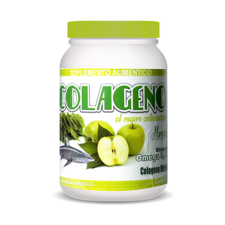 Colageno Hidrolizado Manzana Verde 1100 Grs. – Naturista TNG