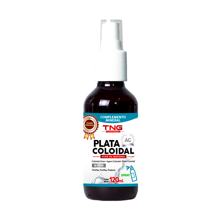 Plata Coloidal En Spray 120 Ml – Naturista TNG