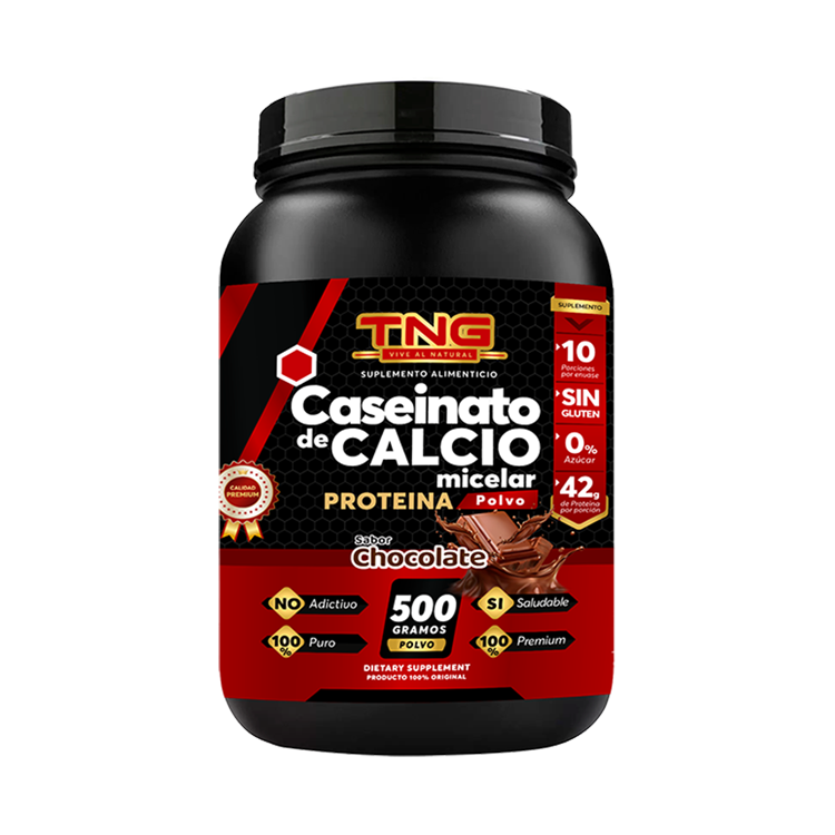 Caseinato De Calcio Chocolate 500 Gr. – Naturista TNG