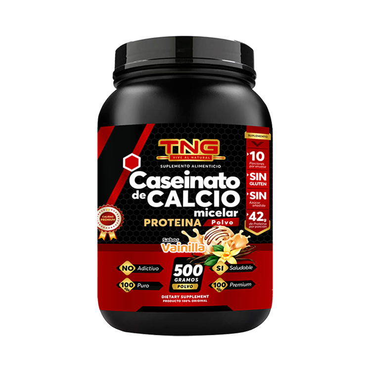 Caseinato De Calcio Vainilla 500 Gr. – Naturista TNG